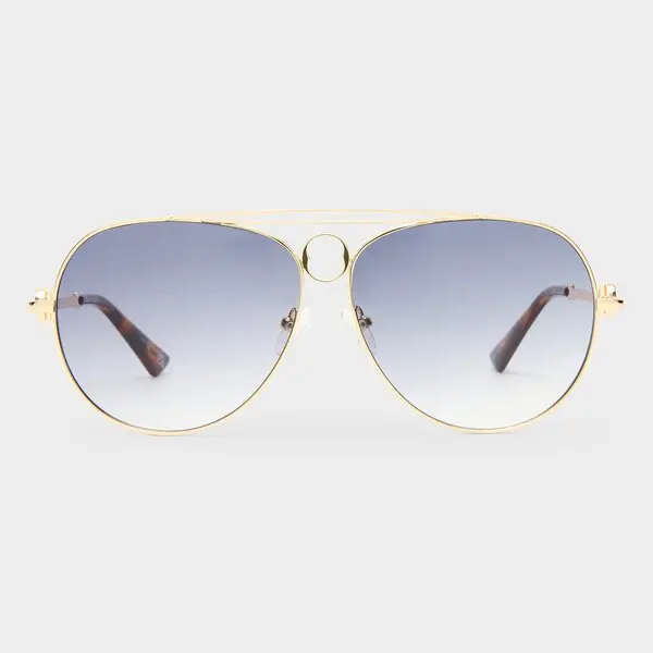 Le Specs Abracadabra Sunglasses - Bright Gold