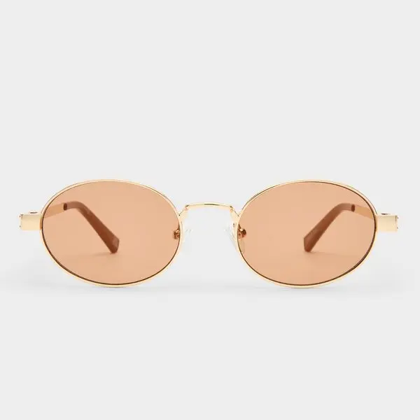 Le Specs Poseidon Deux Sunglasses - Gold