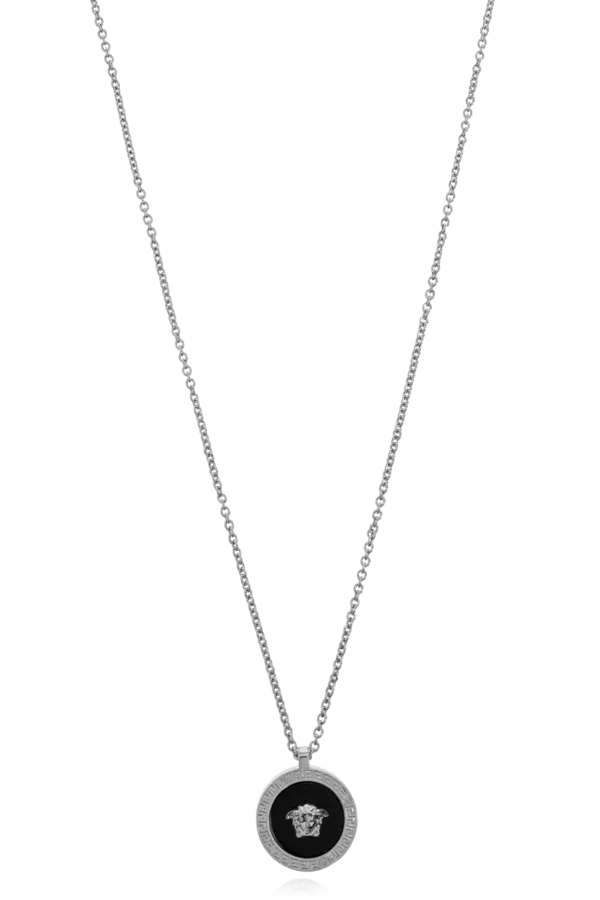 Versace Pendant Necklace - Silver