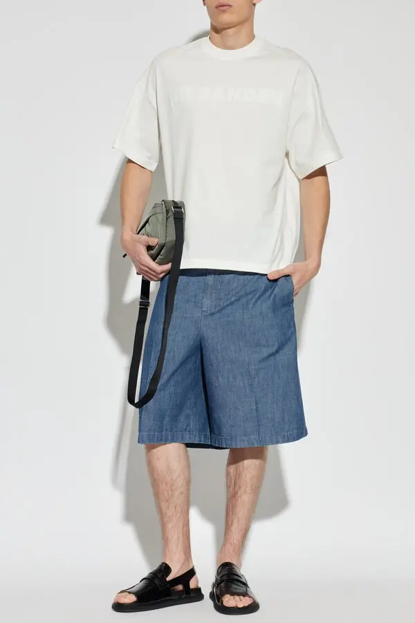 JIL SANDER Bermuda Denim Shorts