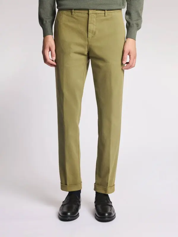 FAY Capri Pants - Green