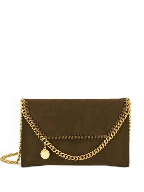 Stella McCartney Falabella Wallet On Chain - Brown