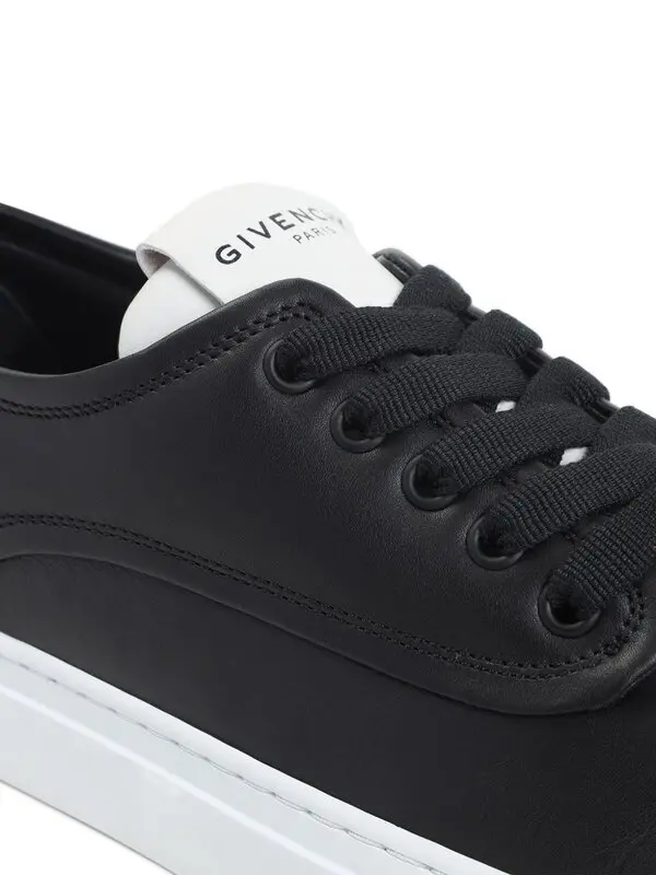 Givenchy City Leather Sneakers - Black