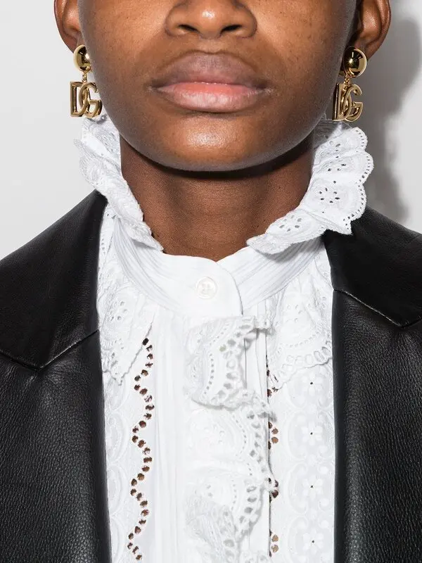 Dolce & Gabbana Dg Logo Clip-on Earrings
