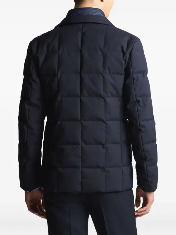 FAY Short Down Jacket - Blue