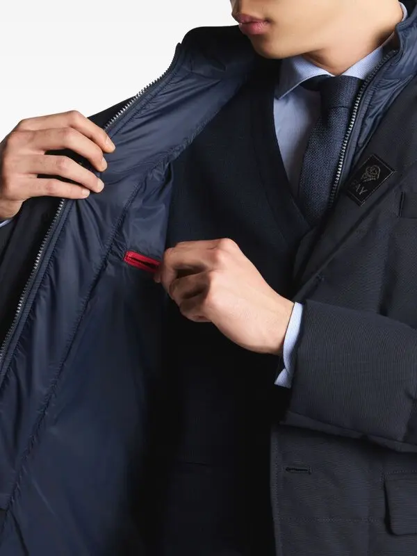 FAY Short Down Jacket - Blue