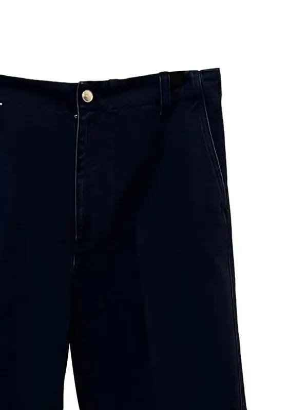 Gucci Chino Trousers With Cuffed Hem