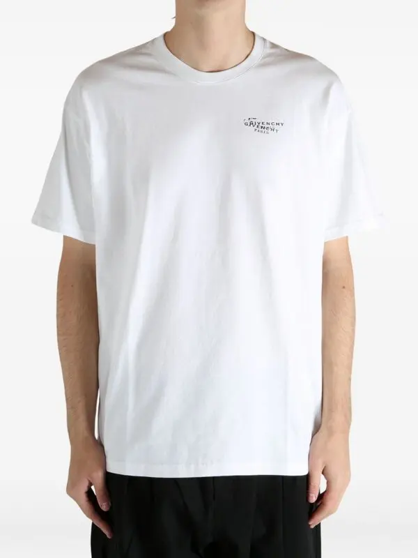 Givenchy Logo Cotton T-shirt - White