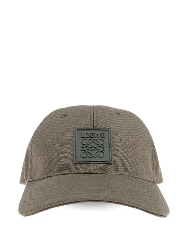 Loewe Cotton Baseball Cap - Green