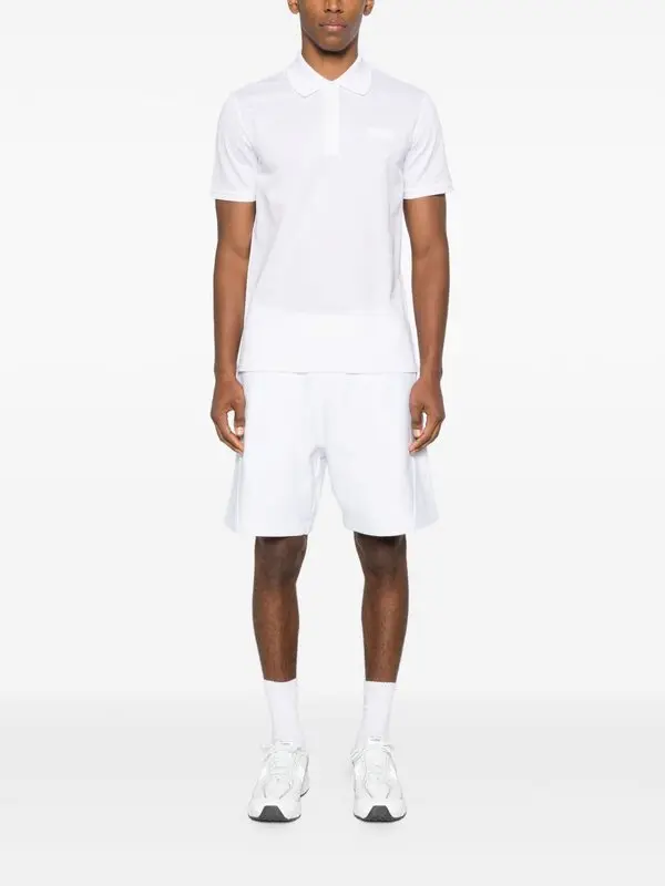 Givenchy Logo Cotton Shorts - White