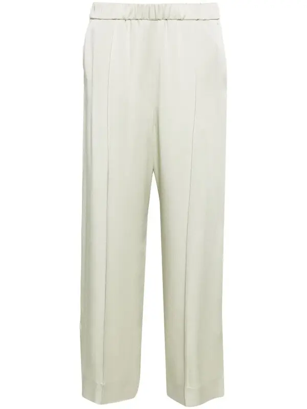 JIL SANDER Wide-leg Trousers - Green