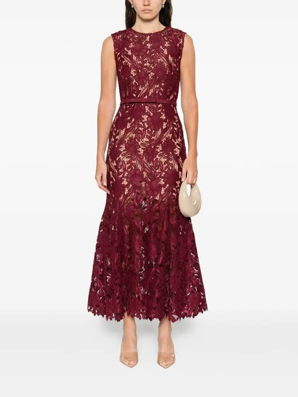 self portrait dress red lace Red Self-portrait Dress by Self-Portrait