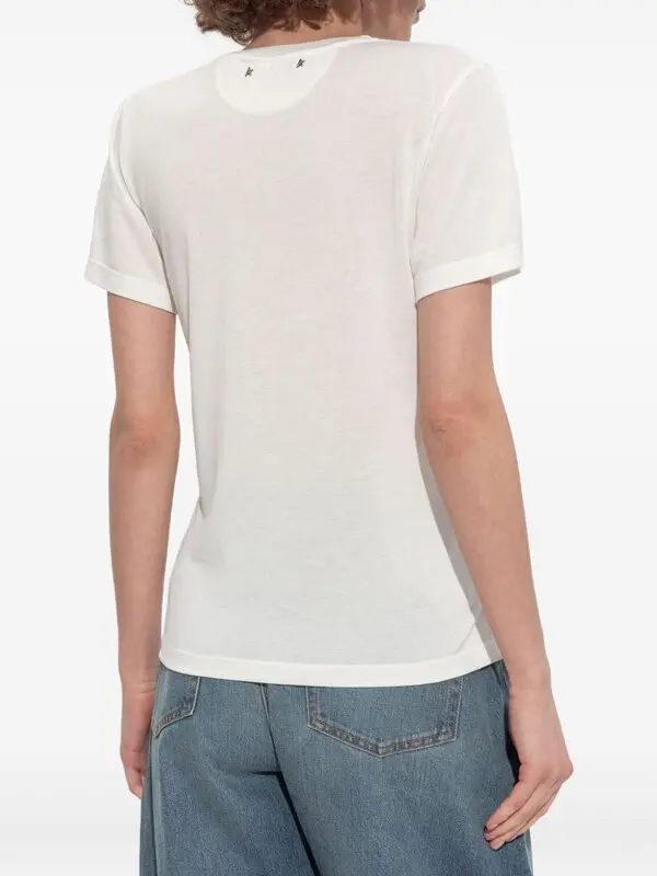 GOLDEN GOOSE Cotton T-shirt - White