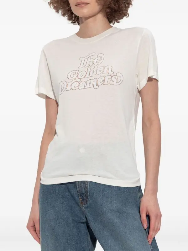 GOLDEN GOOSE Cotton T-shirt - White