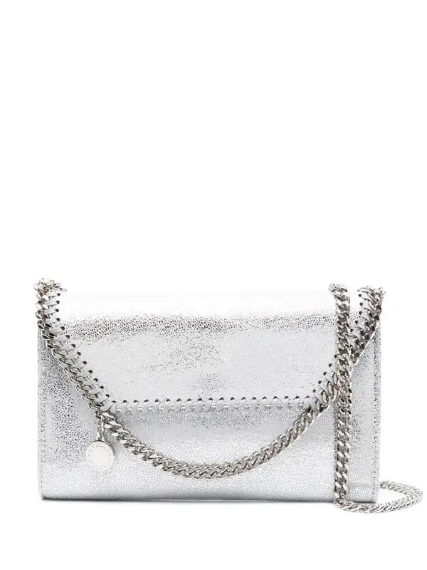 Stella McCartney Falabella Wallet-on-chain - Silver
