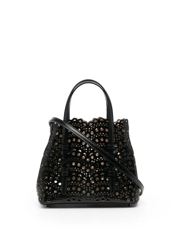 Alaïa Mina 20 Leather Handbag