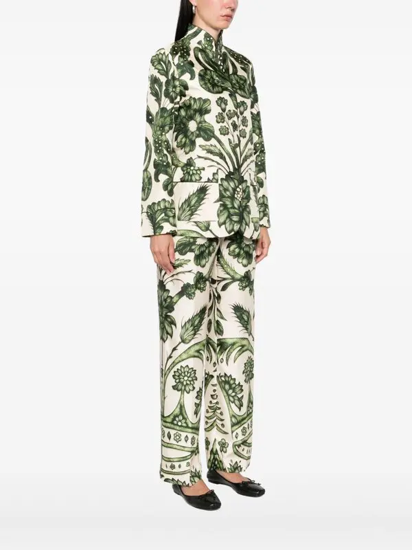 F.R.S FOR RESTLESS SLEEPERS Printed Silk Shirt