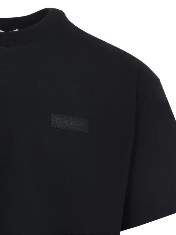 Givenchy Logo Cotton T-shirt - Black