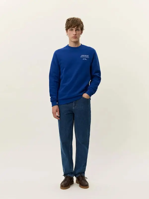 LES DEUX Hoodie West Side - Blue