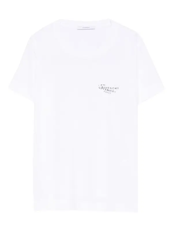 Givenchy Logo Cotton T-shirt - White