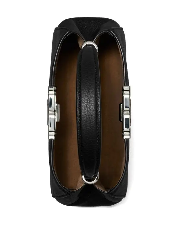 Tory Burch Eleanor Mini Leather Handbag - Black