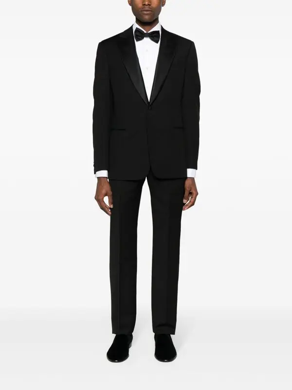 Giorgio Armani Wool Suit - Black