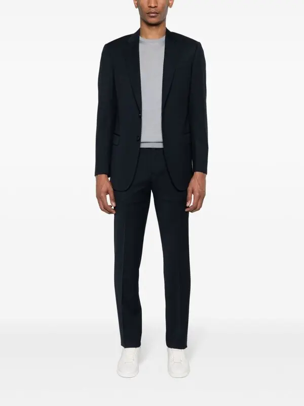 Giorgio Armani Virgin Wool Suit - Blue