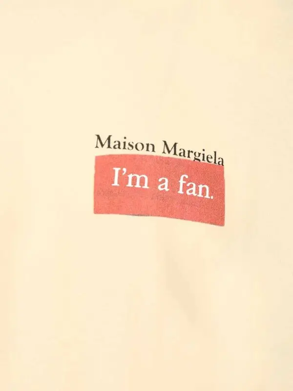 MAISON MARGIELA Cotton T-shirt - Beige