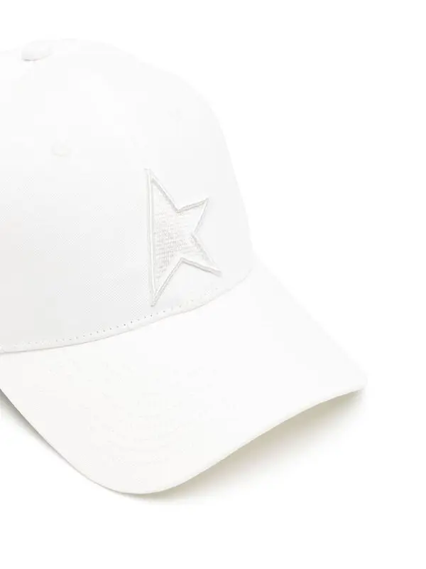 GOLDEN GOOSE Embroidered Logo Baseball Cap - Beige