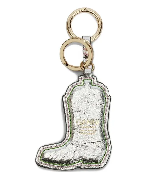 GANNI Western Boot Keyring