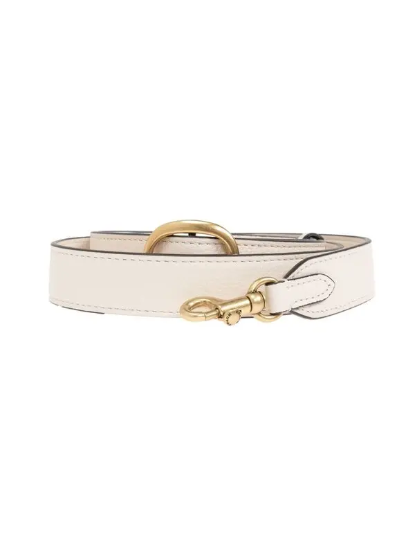 COACH Tabby 20 Leather Shoulder Bag - White