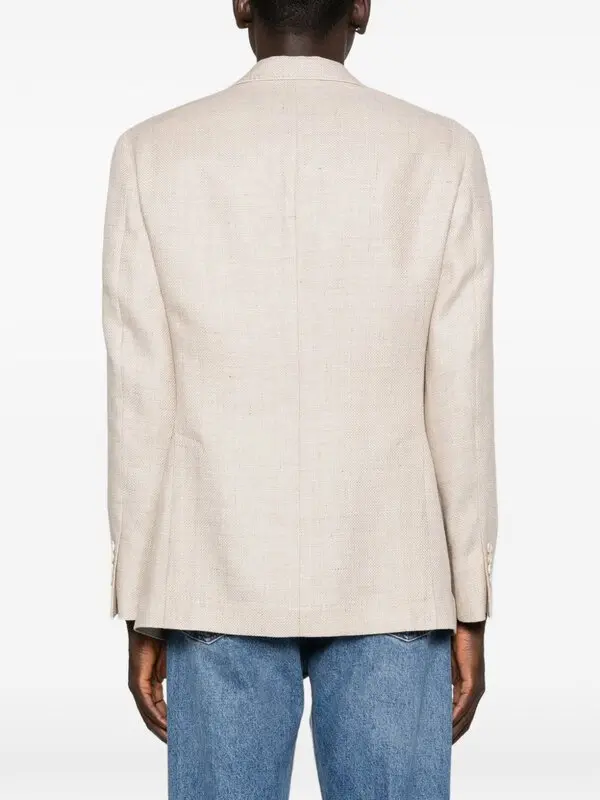 Brunello Cucinelli Single-breasted Jacket - Beige