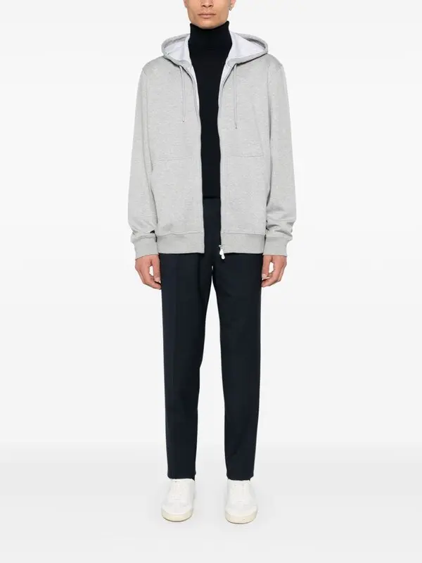 Brunello Cucinelli Cotton-blend Hoodie - Grey