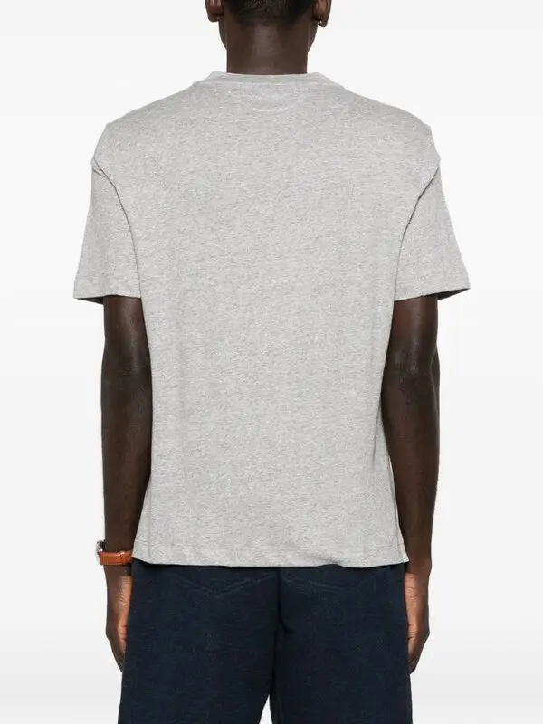 Brunello Cucinelli Linen Blend T-shirt - Grey
