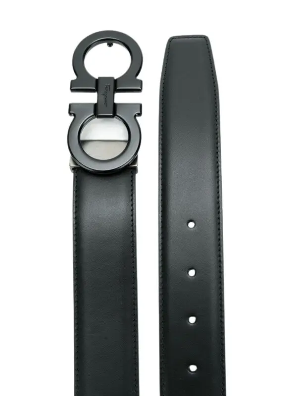 FERRAGAMO Reversible Gancini Belt