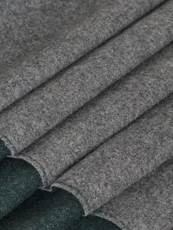 Fendi Scarf With Fringes - Grey