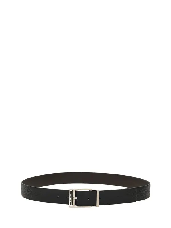 FERRAGAMO Reversible Belt - Black