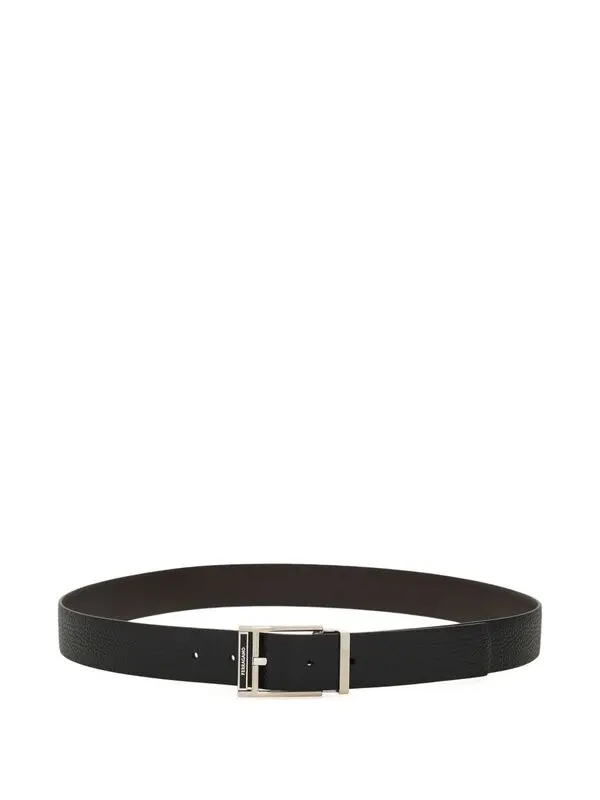 FERRAGAMO Reversible Belt - Black