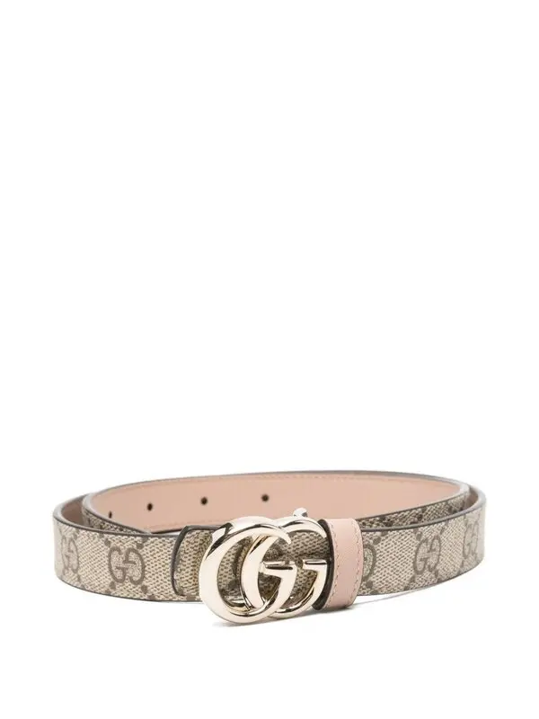 Gucci Gg Marmont Leather Belt - Pink