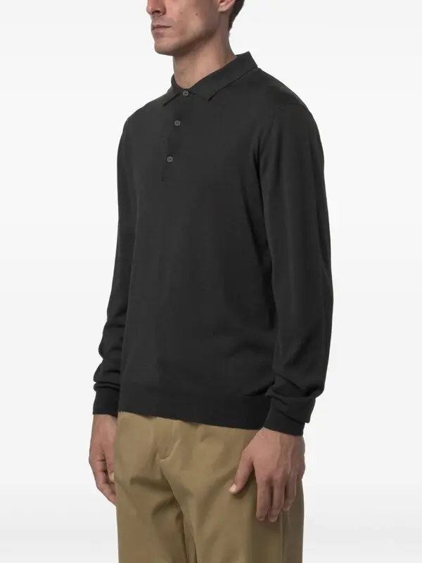K-WAY Rey Merino Wool Blend Sweater - Grey