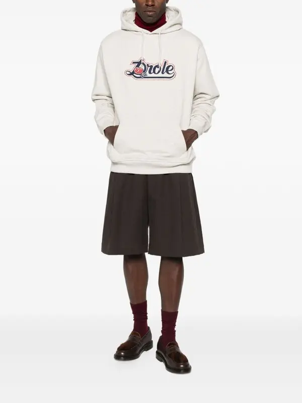 Drole De Monsieur Hoodie With Logo