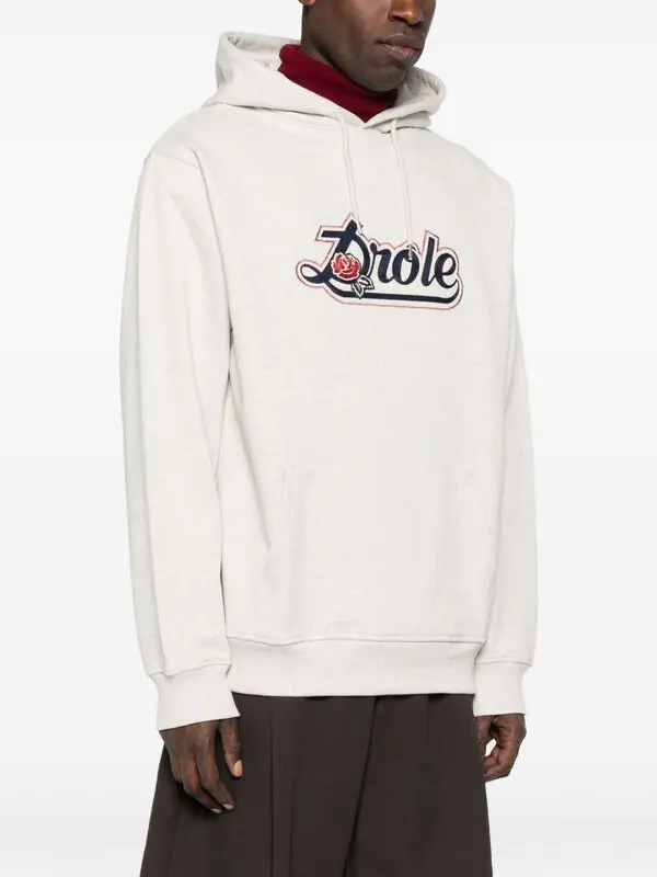 Drole De Monsieur Hoodie With Logo