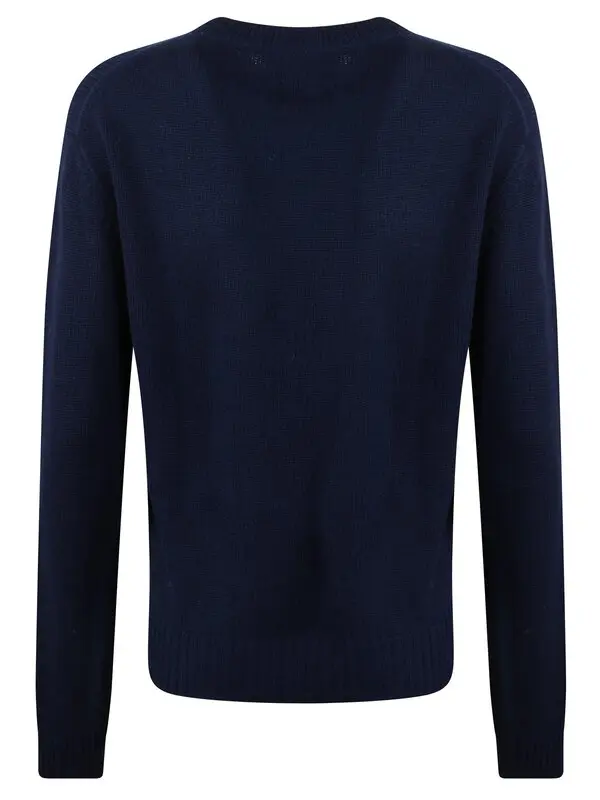 ALLUDE Cashmere Sweater - Blue