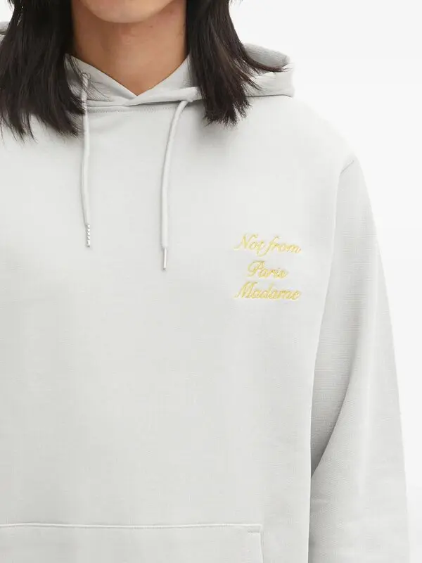 Drole De Monsieur Sweatshirt With Logo - Grey