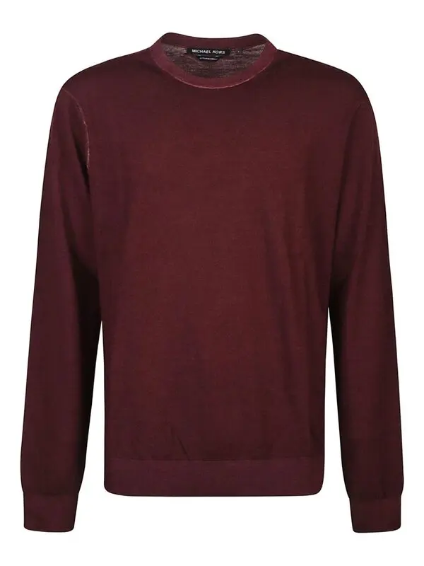 Michael Kors Round Neck Sweater - Red