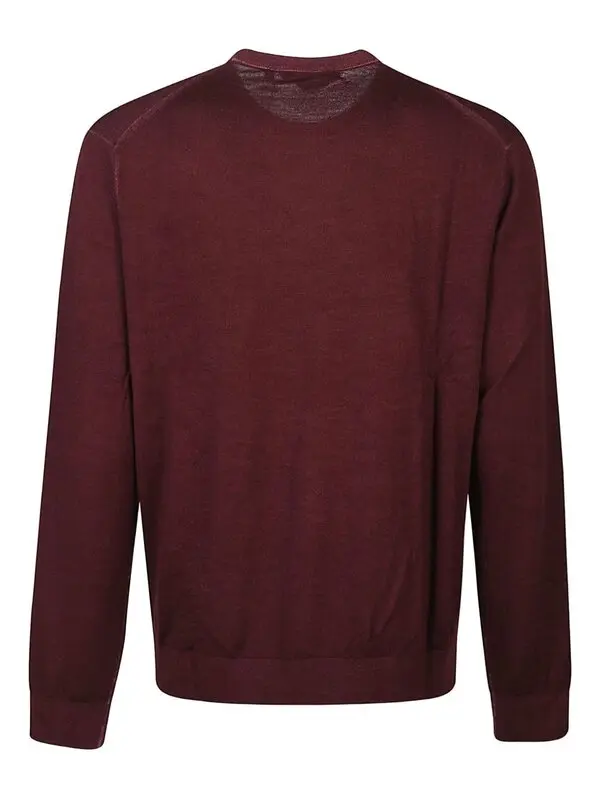 Michael Kors Round Neck Sweater - Red