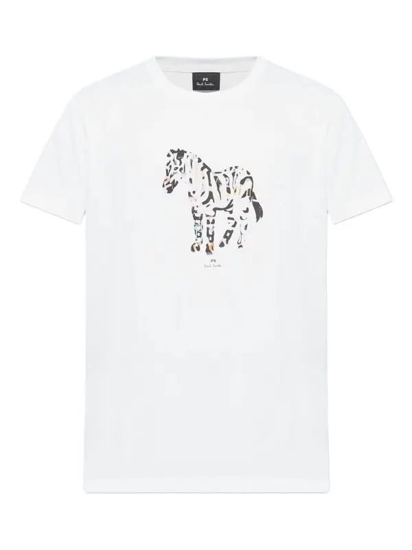 Paul Smith Printed T-shirt - White