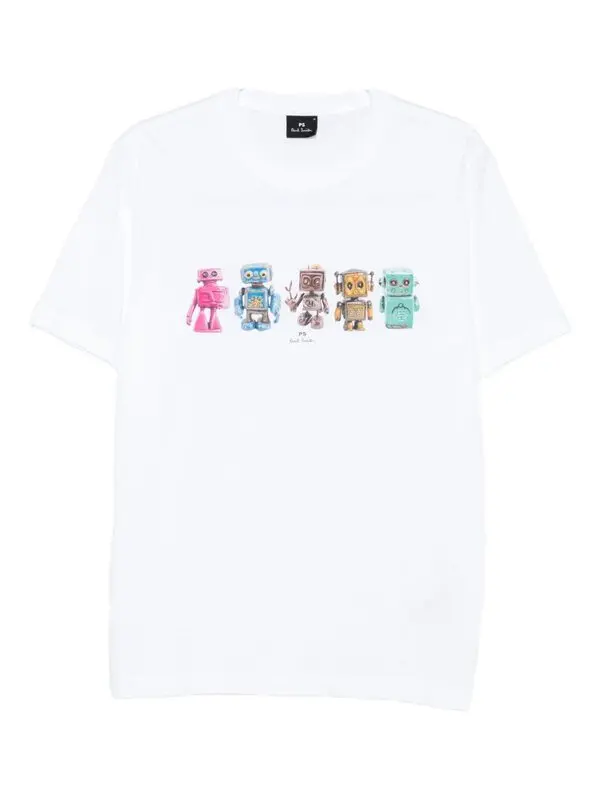 Paul Smith Printed T-shirt - White