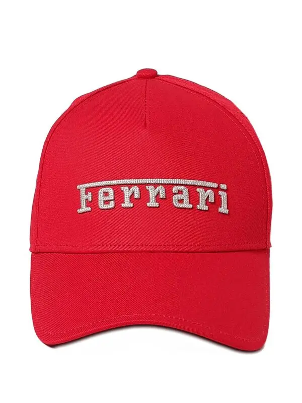 FERRARI Baseball Cap With Logo - Red