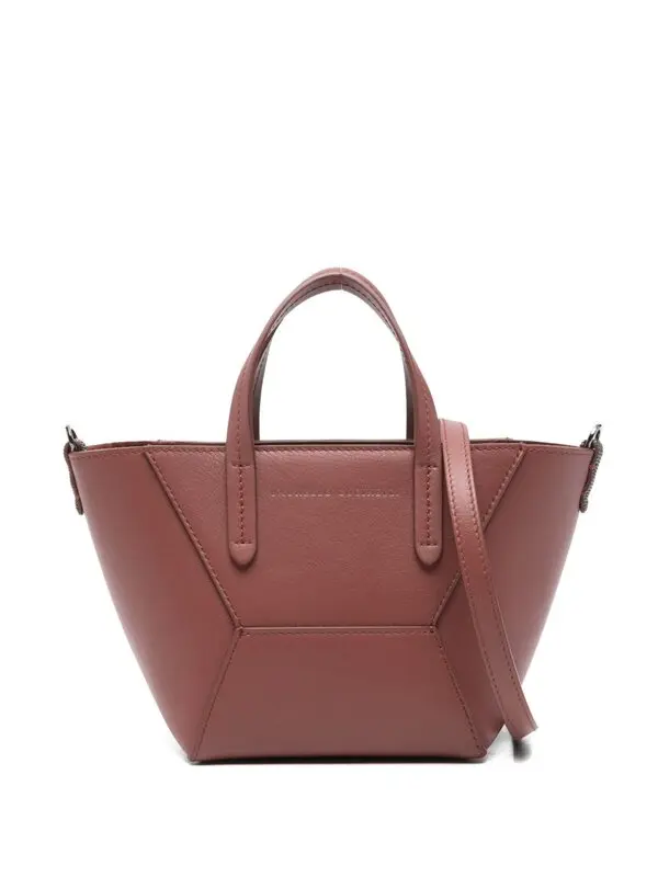 Brunello Cucinelli Leather Tote Bag